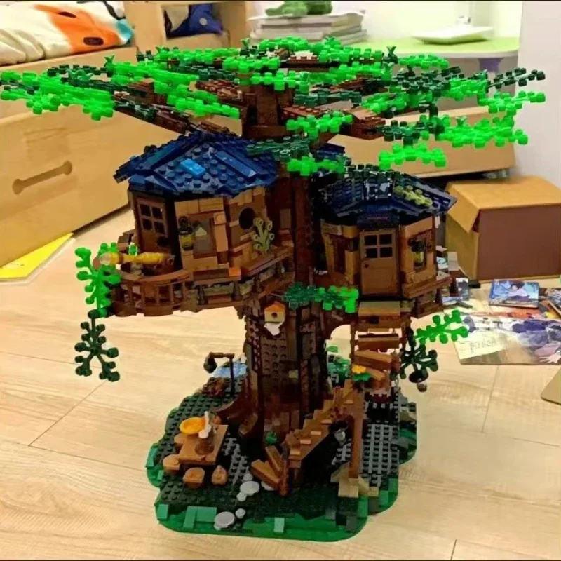 MOC-1013-Pcs-Four-Seasons-Treehouse-Building-Blocks-Set-Toys-for ...