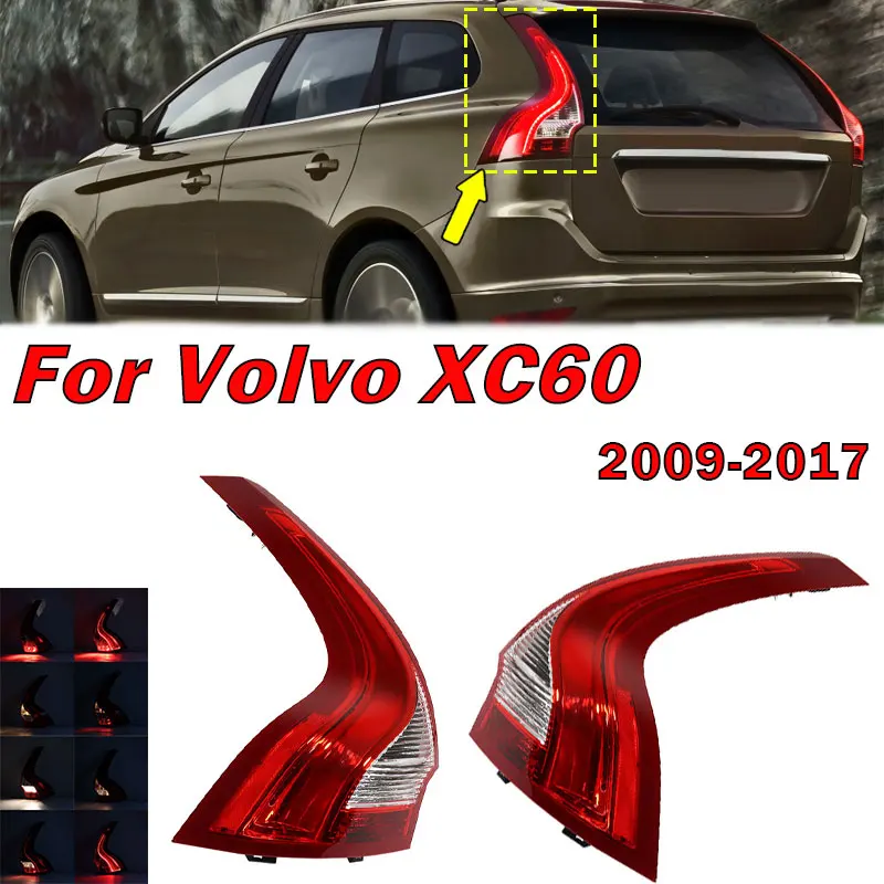 Car-Exterior-Accessories-For-Volvo-XC60-2009-2017-Tail-Light-Warning ...