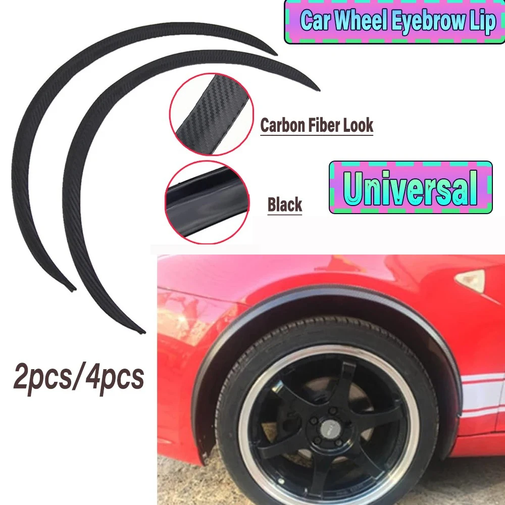 Universal-Auto-Truck-Body-Fender-Flares-2pcs-4pcs-Rubber-Wheel-Eyebrow ...