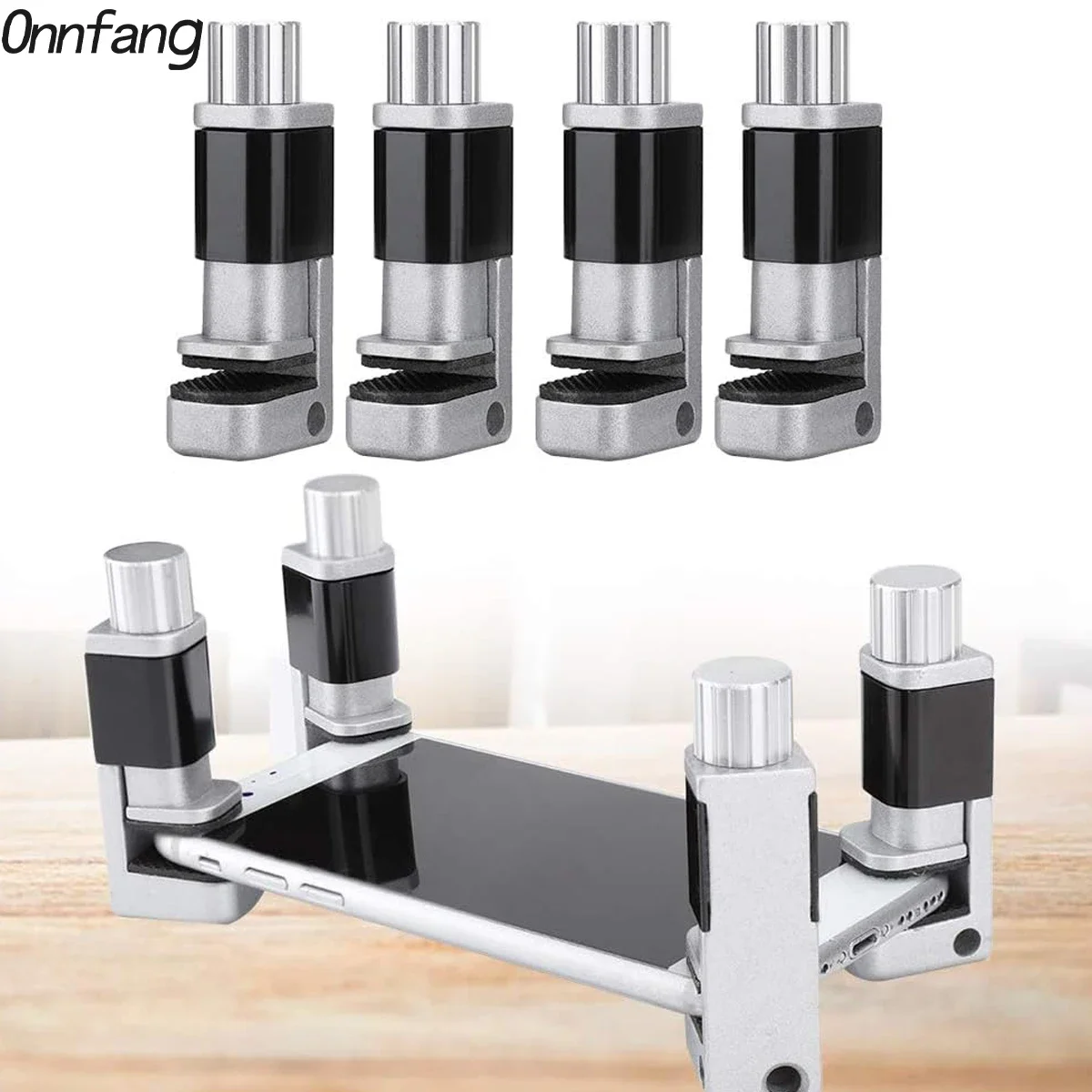 1-4pcs-Adjustable-Metal-Clip-Fixture-Fastening-Holder-for-Mobile-Phone ...