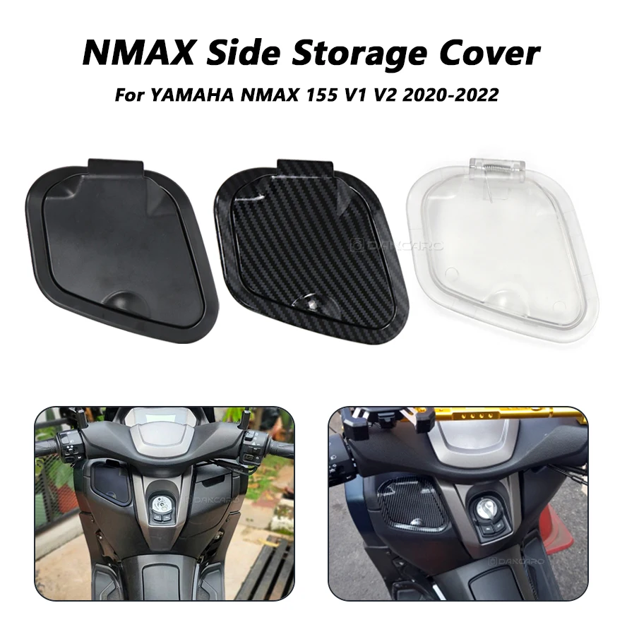 For-Yamaha-Nmax-155-V1-V2-2020-2021-2022-Storage-Cap-Cover-ABS-Pocket ...