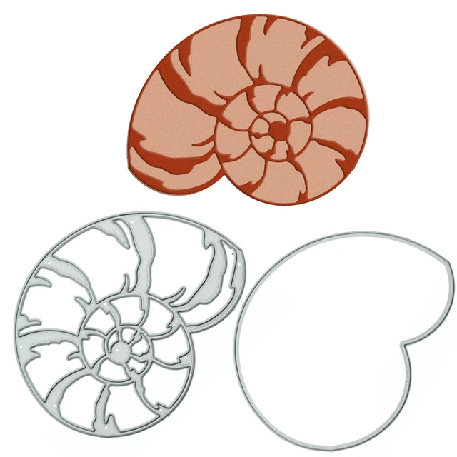 Nautilus Shell Stencil