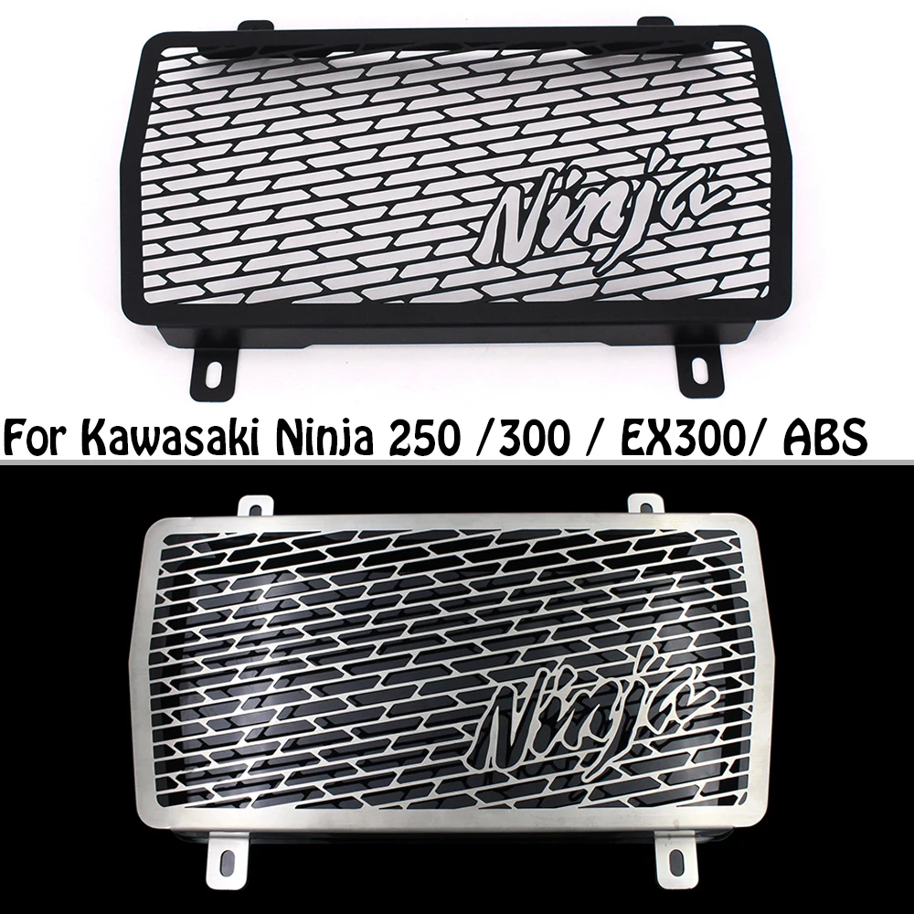 Motocicleta-Radiator-Guard-Grille-Cover-acess-rios-para-Kawasaki-Ninja ...