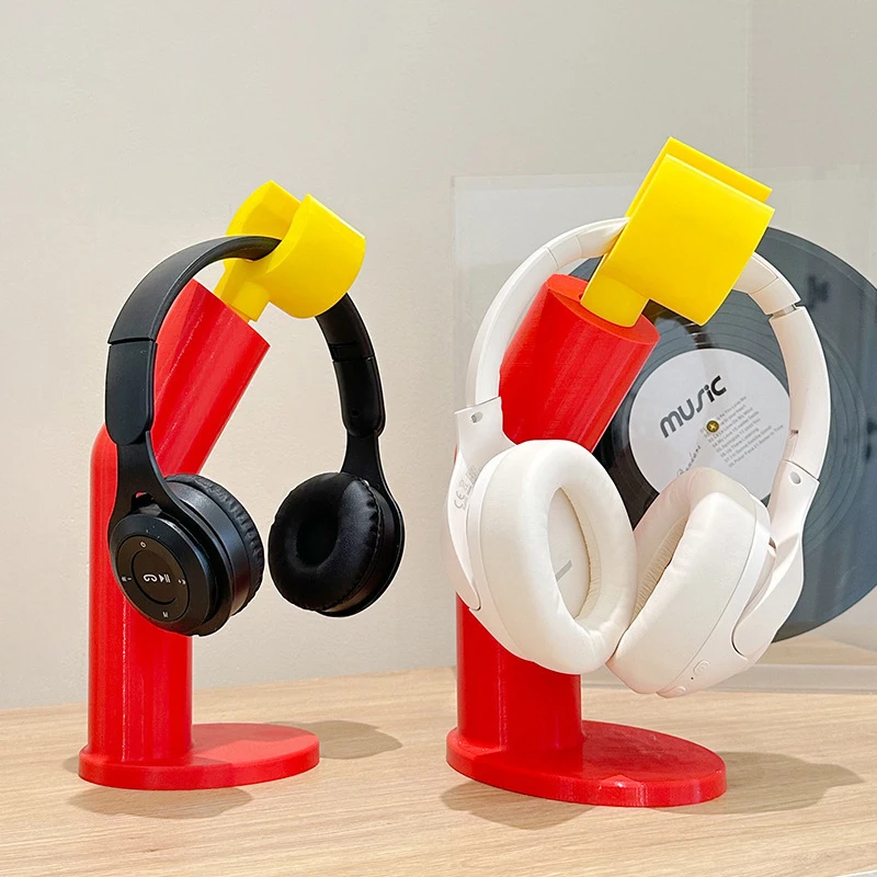 1XModeling Headphone Stand Computer Headphone Hanger Figurines Desktop ...