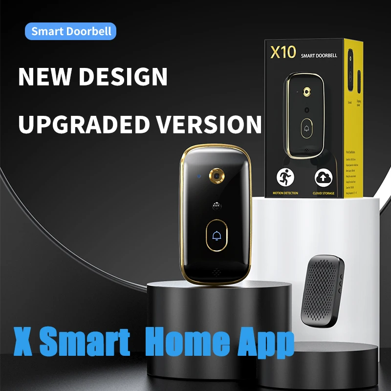 X10-WiFi-Wireless-Smart-Home-Security-Doorbell-Camera-Surveillance ...
