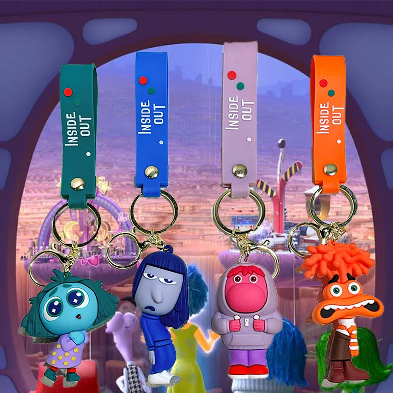 Disney-Inside-Out-2-New-Keychain-Cute-Keychain-Pendant-Dolls ...