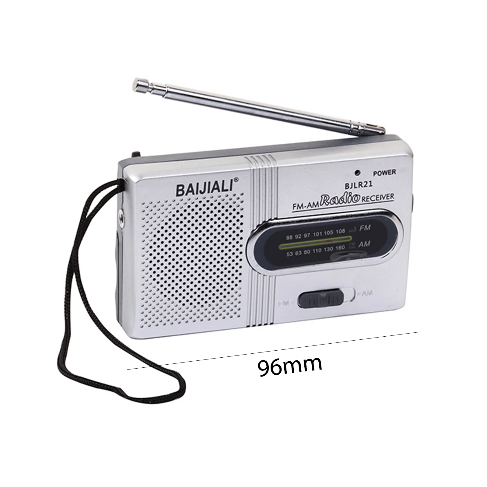 Mini récepteur radio FM avec antenne télescopique,radio ...