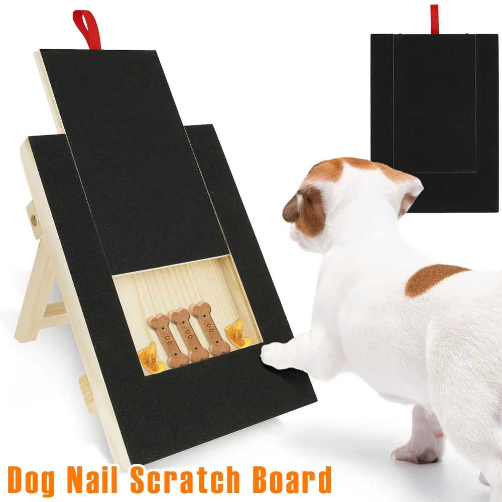 35x25x5cm-Dog-Nail-Scratch-Board-Fun-Woodiness-Dog-Scratch-Pad-Toy ...