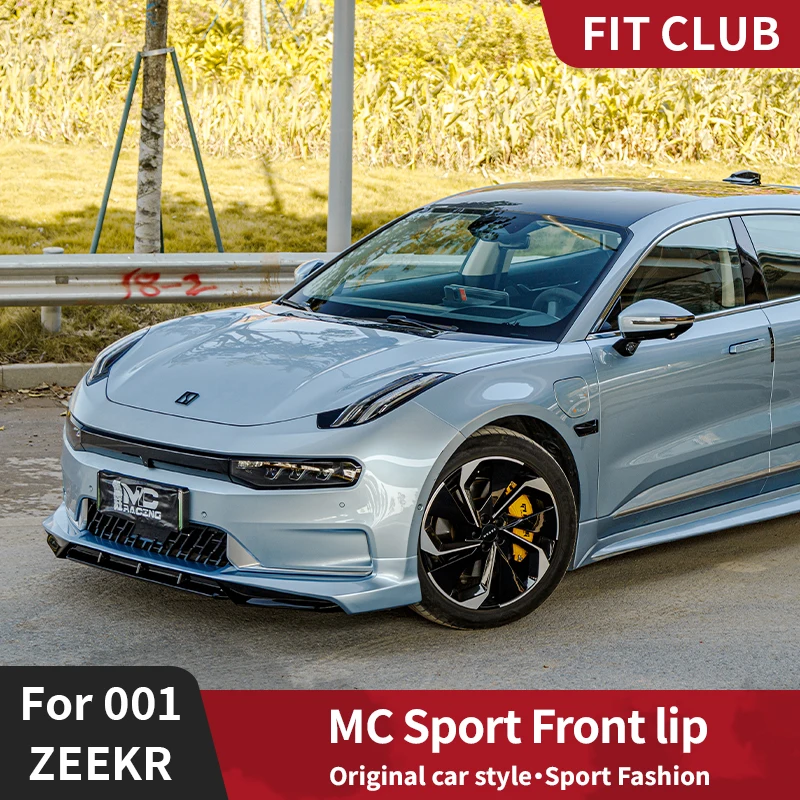 For-001-ZEEKR-2021-2023-Front-Bumper-Lip-Original-car-color-Spoiler ...