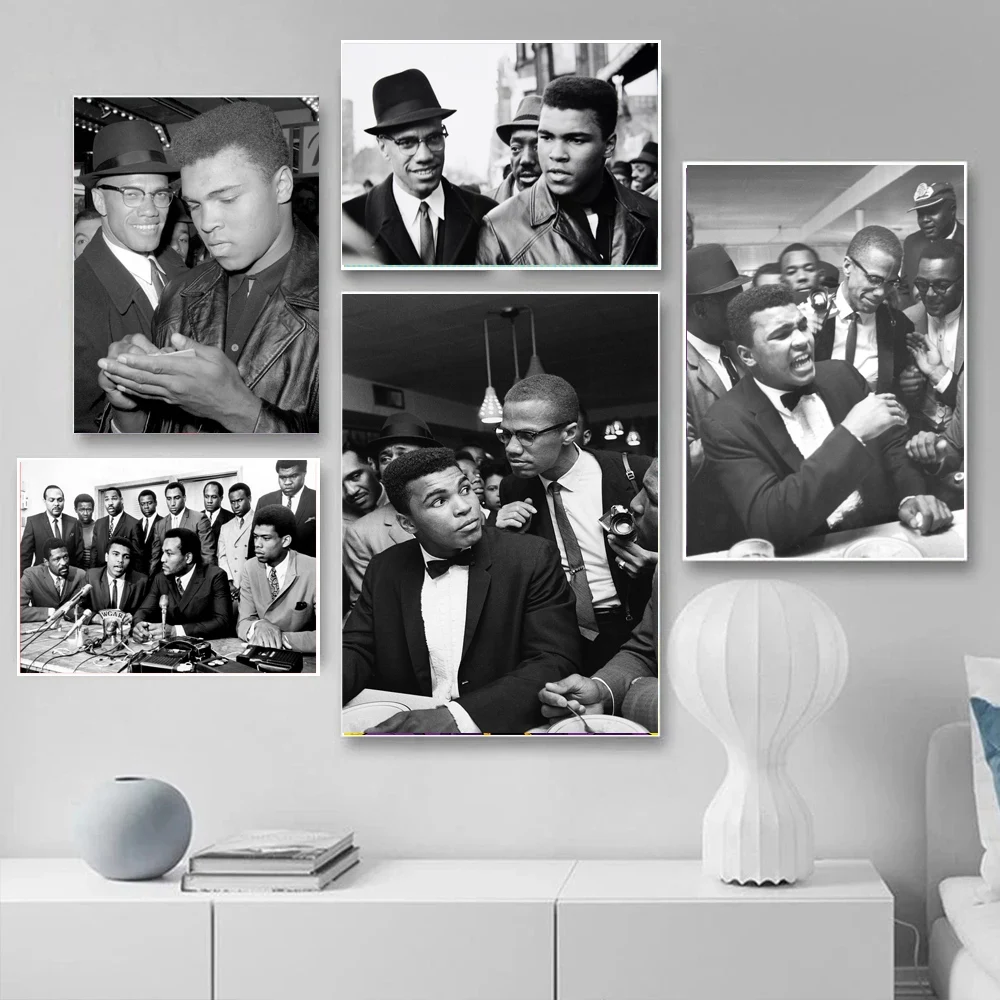 Malcolm X And Muhammad Ali Poster