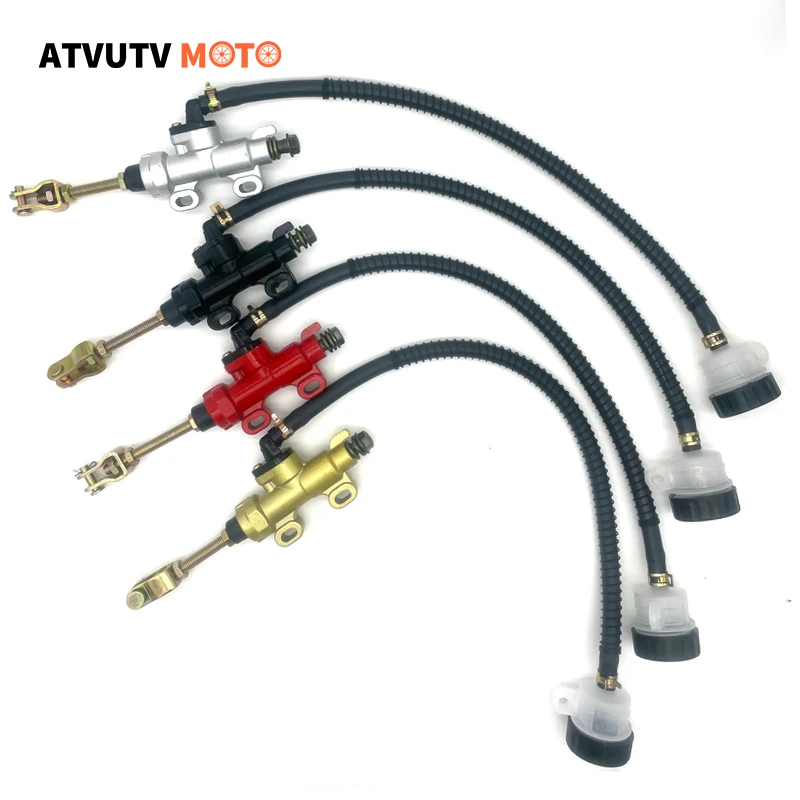 Motorcycle-Rear-Brake-Pump-Foot-Hydraulic-Master-Cylinder-Pump-For-ATV ...