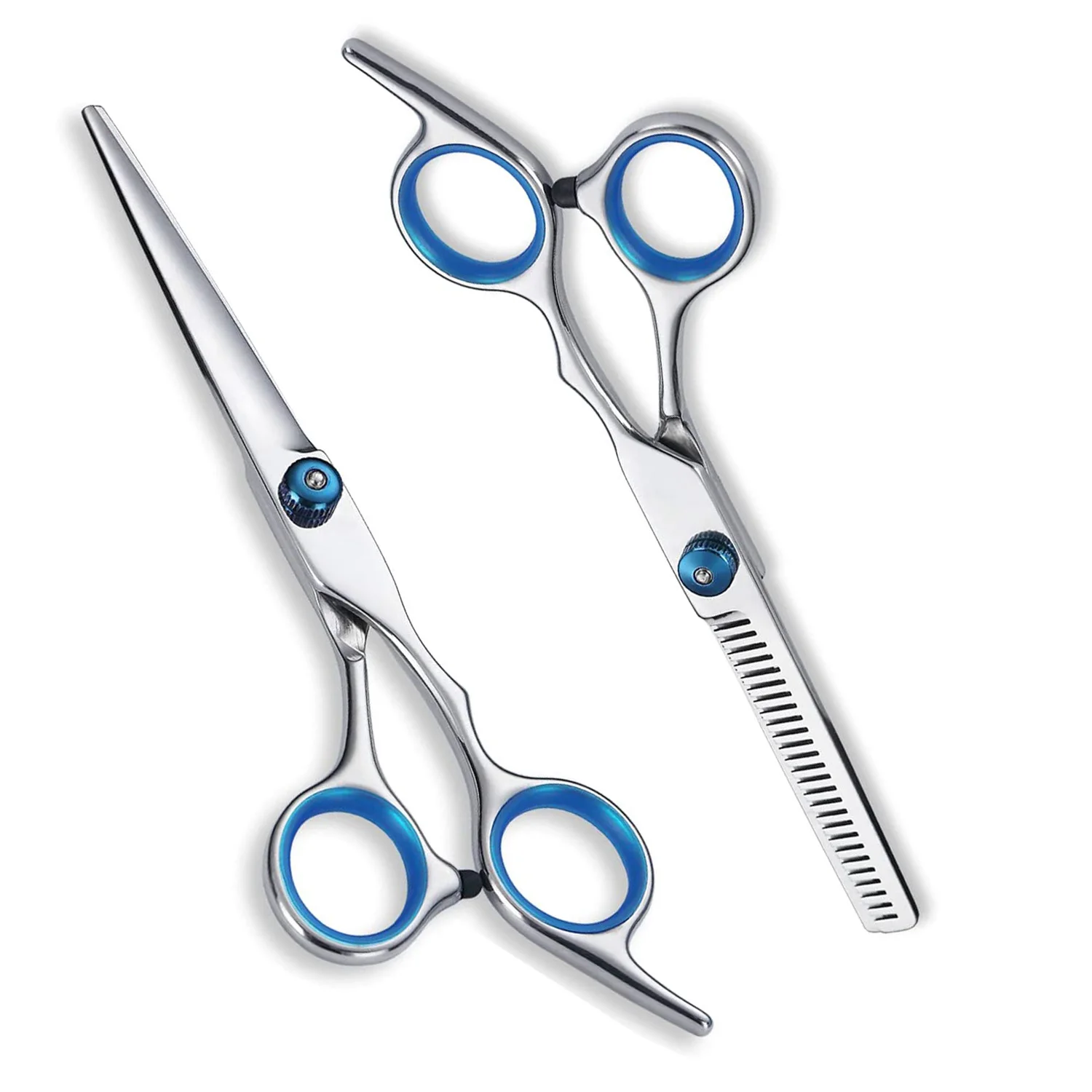 2PCS-SET-Professional-Stainless-Steel-Hair-Styling-Tools-Kit-For-Barber ...