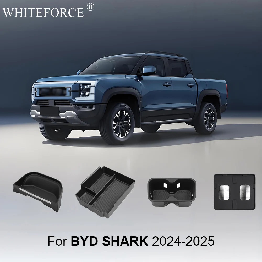 For BYD Shark 2024-2025 Behind-the-screen Storage Box Center Console ...