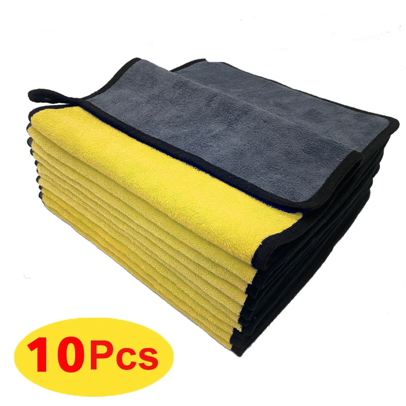 Microfiber Towel Car Interior Dry Cleaning Rag For Car Washing Tools ...