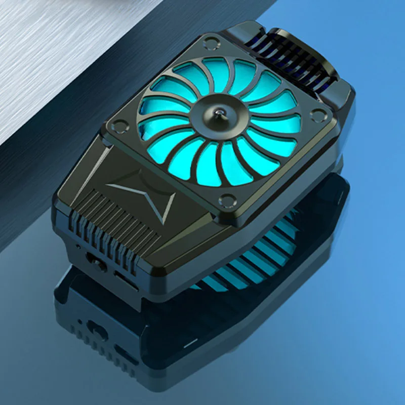 Mobile Phone Cooling Fan Radiator | Turbo Hurricane Game Cooler | Phone ...