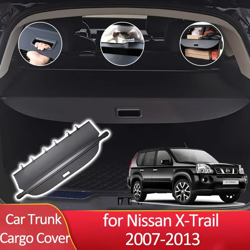 Car Trunk Cargo Cover for Nissan X-Trail X Trail XTrail T31 2007-2013 ...