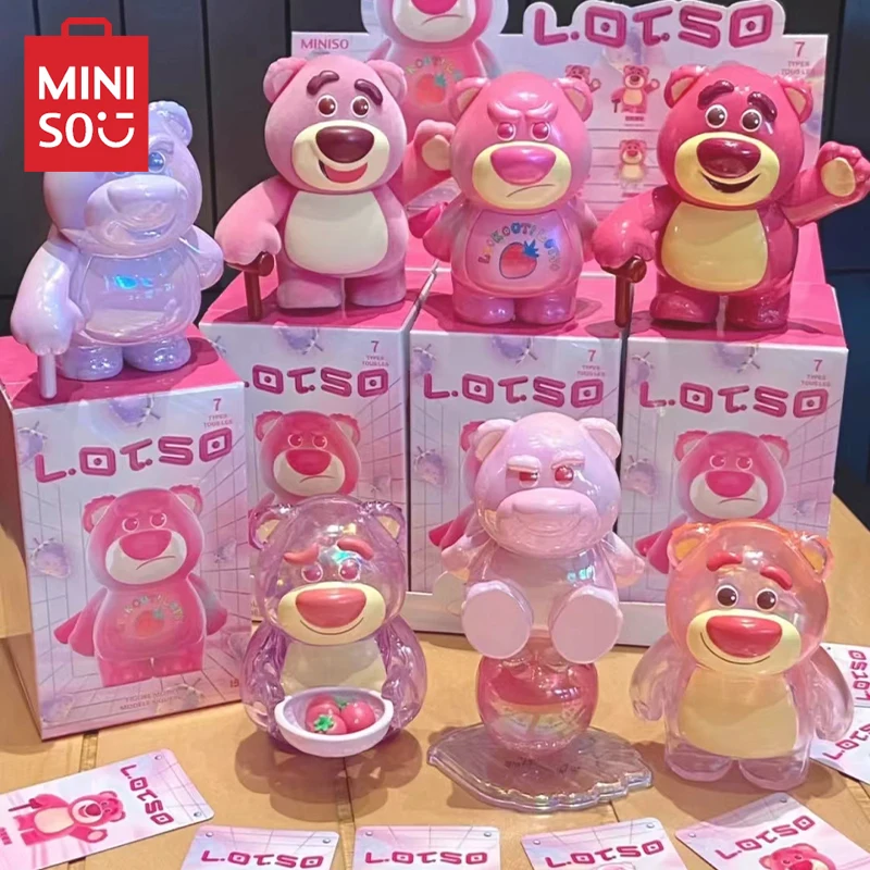 MINISO-Blind-Box-Disney-Lotso-Series-Model-Pink-Girl-Surprise-Mystery ...