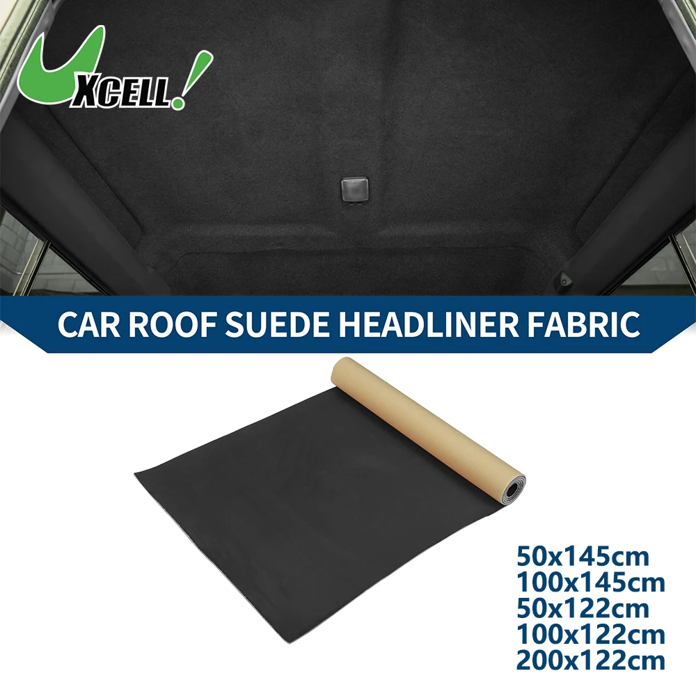 UXCELL-Self-Adhesive-Headliner-Fabric-With-Foam-Backing-Interior-Trim ...