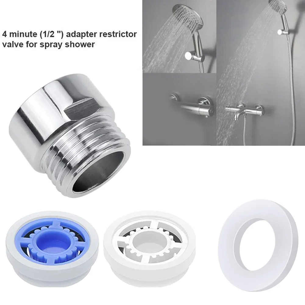 Shower-Head-Flows-Control-Valve-Set-Water-Saver-Device-Flows-Reducer ...