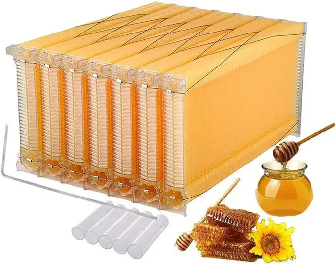 Flows-Hive-Beehive-Bee-House-Automatic-Self-Flowing-Honey-7-Bee-Hive ...