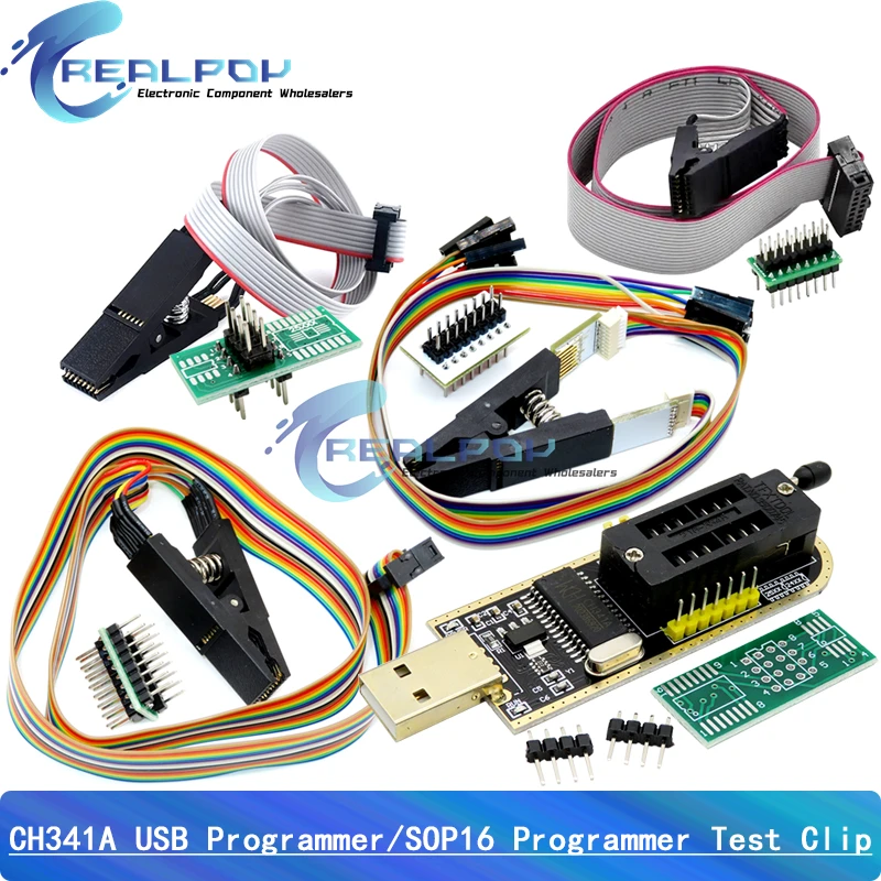 CH341A-24-25-Series-EEPROM-Flash-BIOS-USB-Programmer-Module-With-SOP16 ...