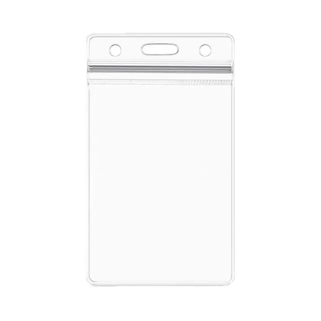 1pc Staff Work Pass Card Sleeve ID Holders Business Employee Name ...