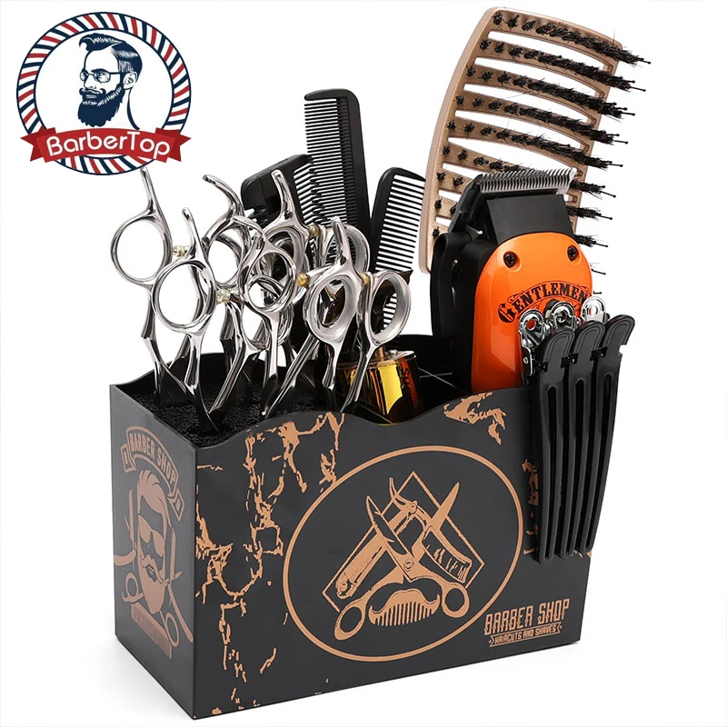 Barbertop-Hairdressing-Tools-Storage-Box-Barber-Scissors-Comb-Clips ...