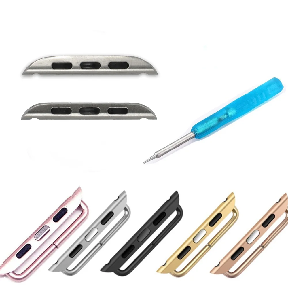 Connector For Apple watch band 45mm 41mm 44mm 40mm 42mm 38mm Stainless ...