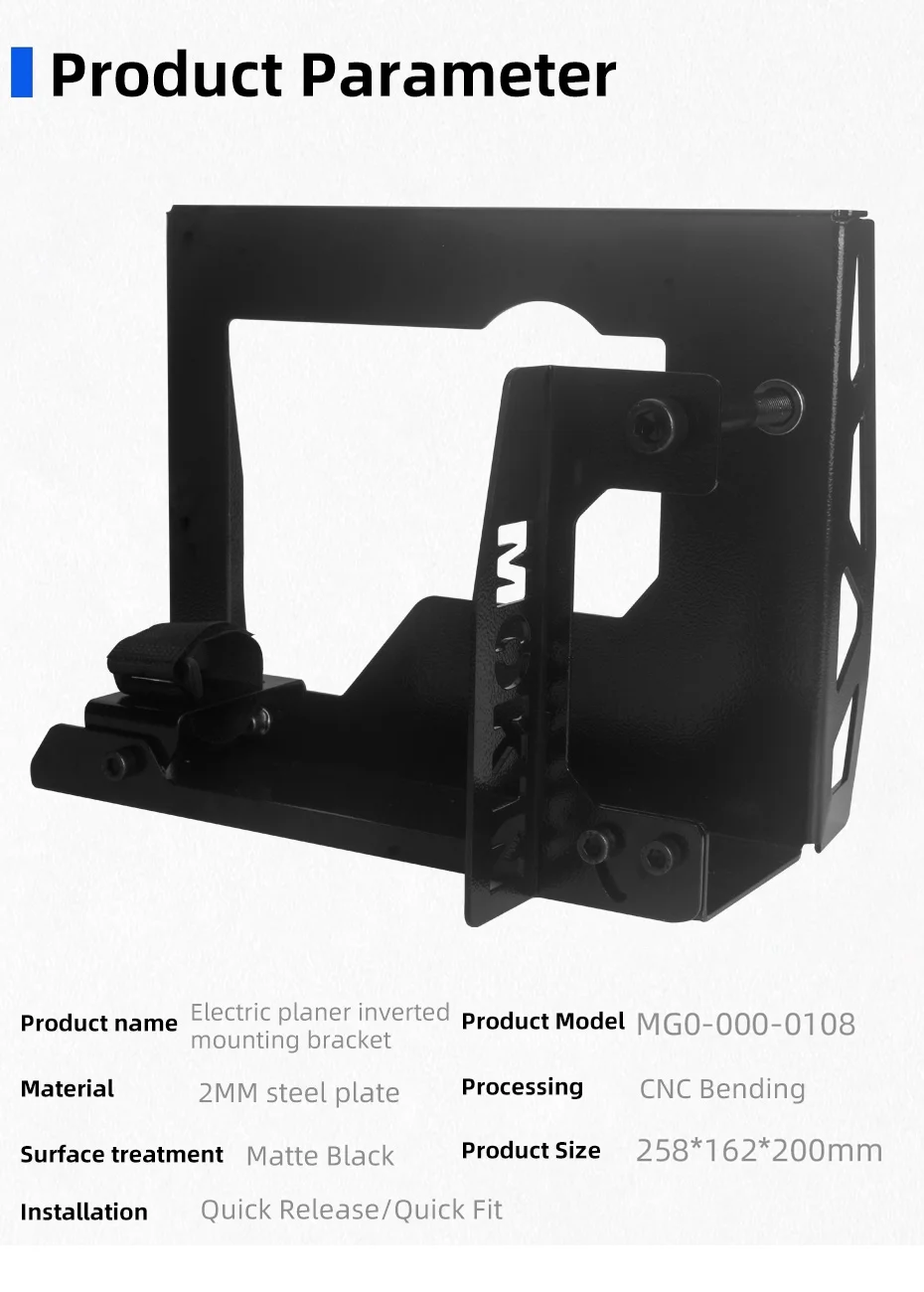 Flip Planer Stand- Electric Planer Inverted Bracket Woodworking Planing ...