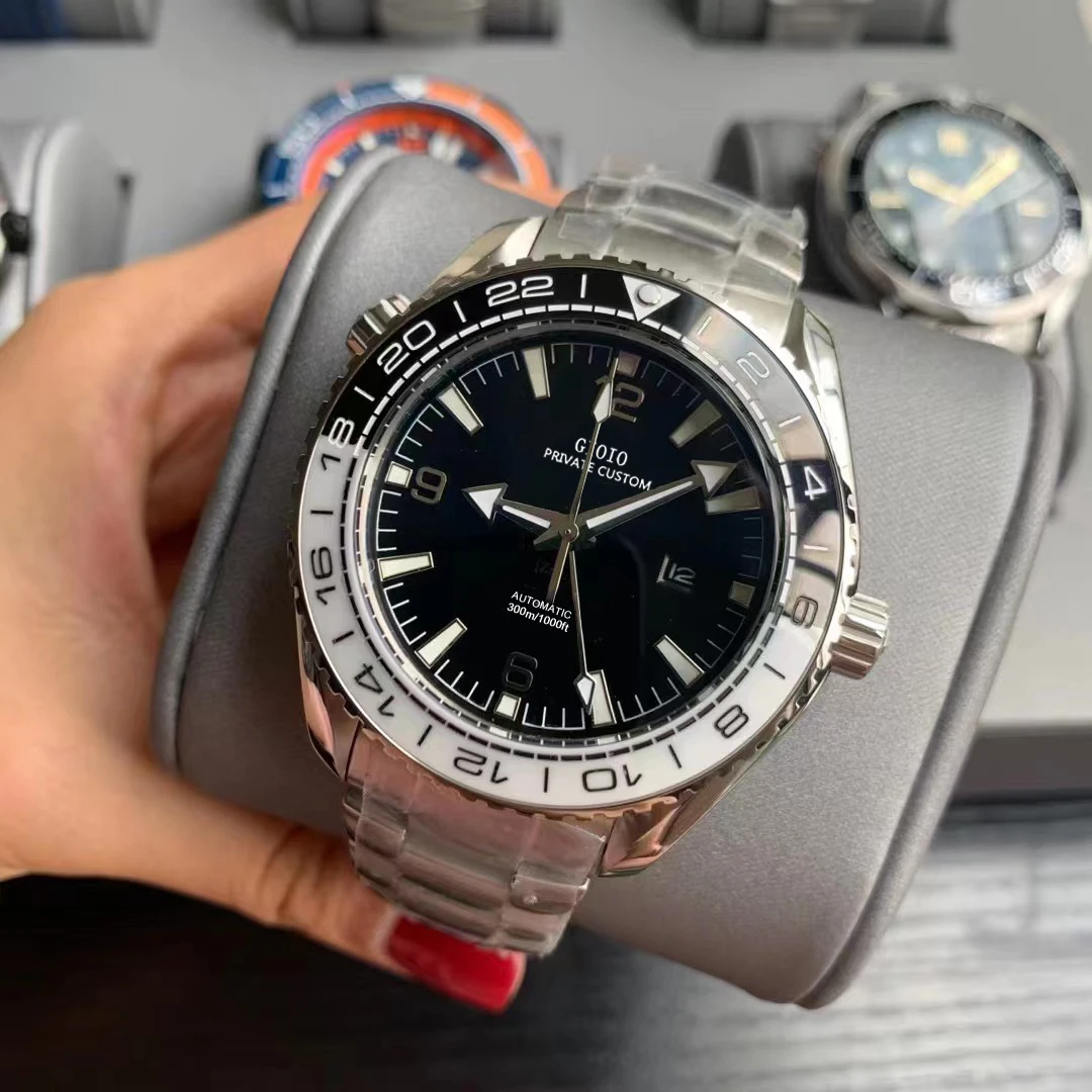 42mm-High-Quality-Mens-Automatic-Mechanical-Watch-Ceramic-Independent ...