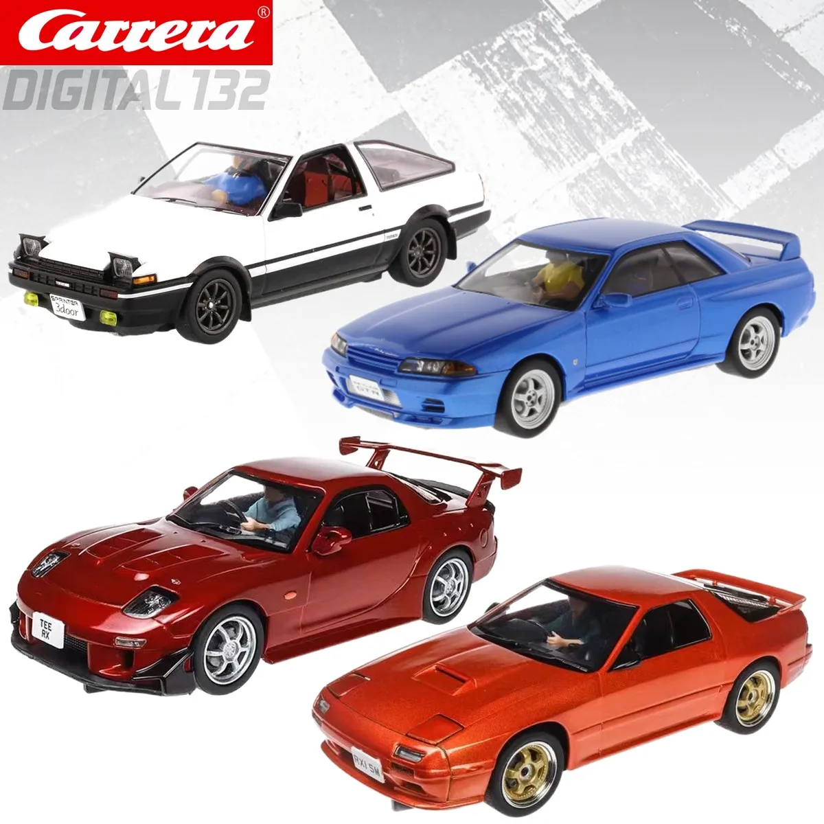 Carrera Slot Car Digital132 Japanese Streetcar Toyota Sprinter AE86 ...
