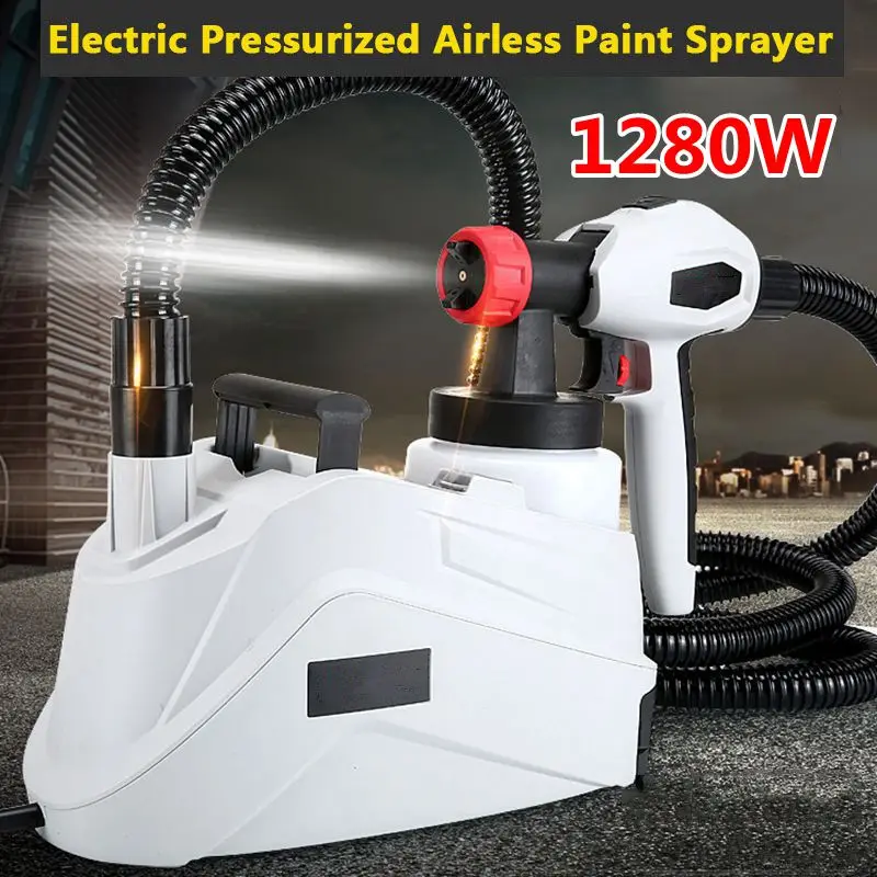 Electric-Spray-Gun-1280W-Big-Power-Paint-Sprayer-Gun-Car-Automotive ...