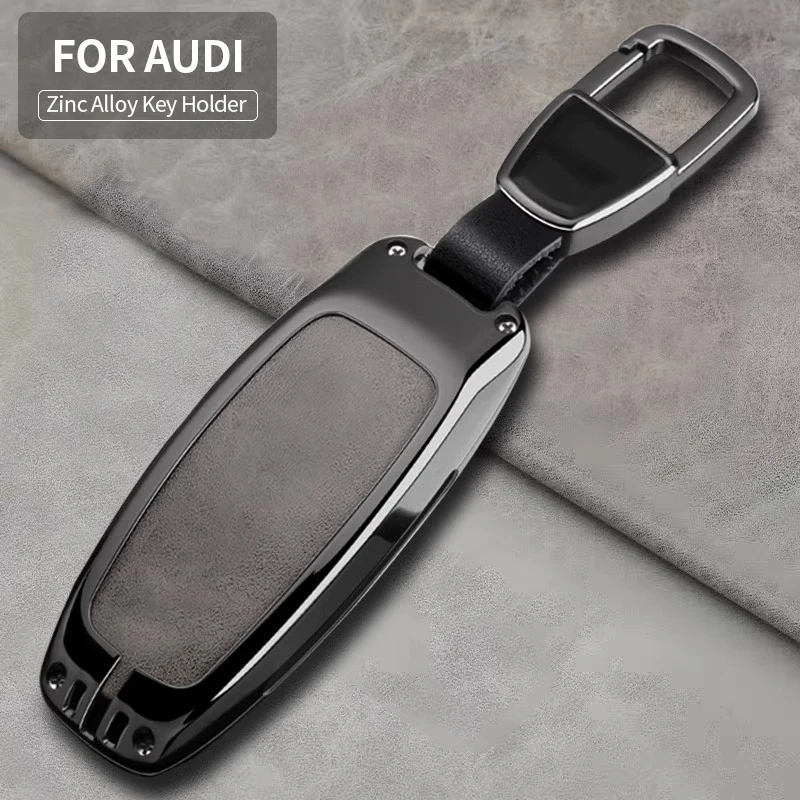 Aluminum-Alloy-Car-Key-Case-Cover-Metal-Key-Shells-for-Audi-A3-A4-B9-A6 ...