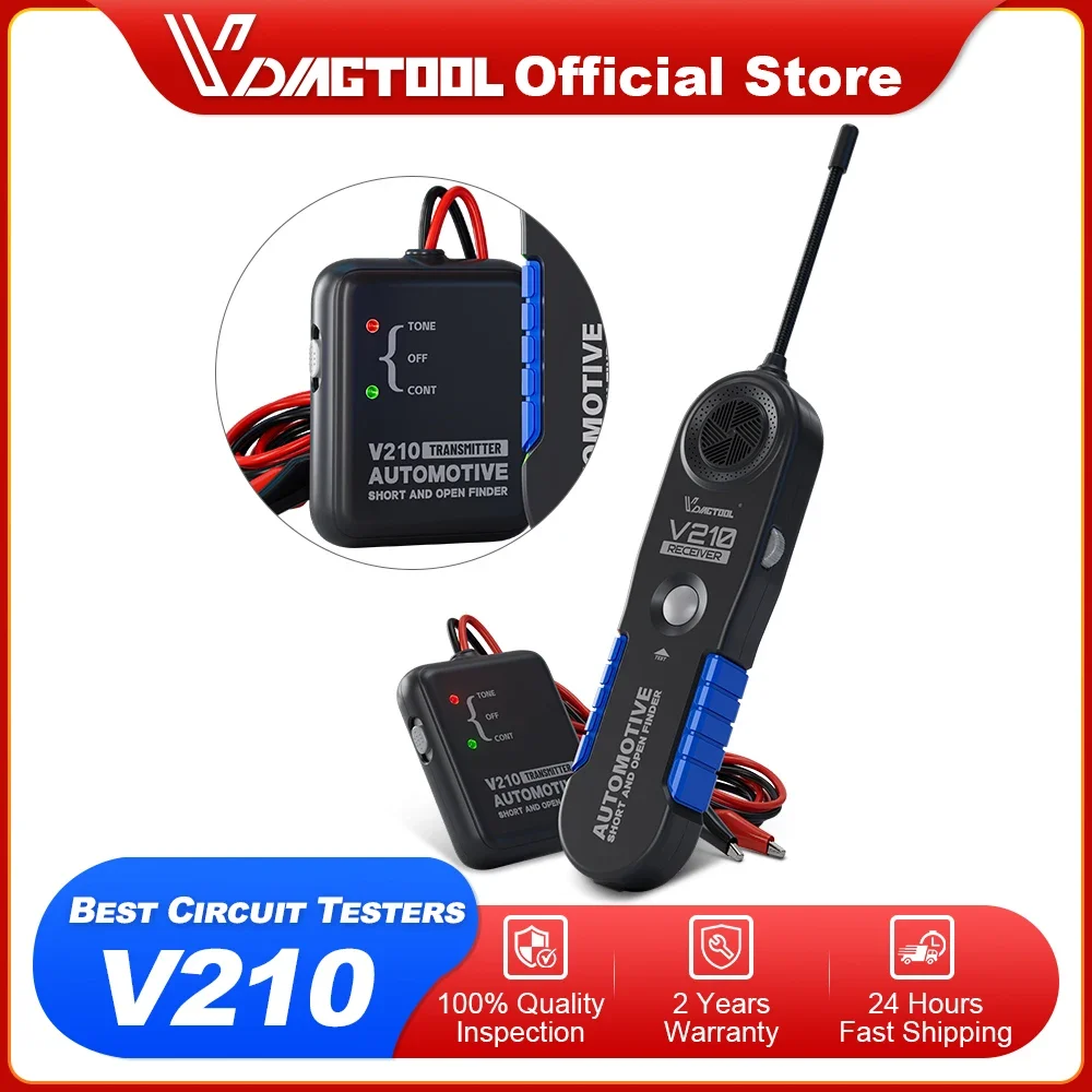 VDIAGTOOL-V210-Automotive-Circuit-Tester-Car-Repair-Cable-Circuit-Wire ...