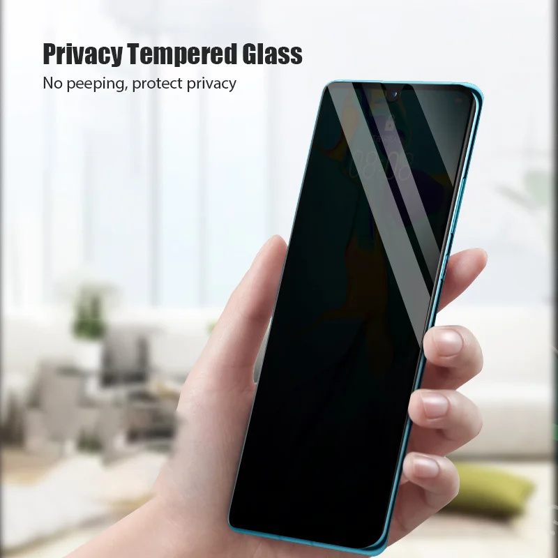 Anti Spy Tempered Glass for Huawei Y9a Y7a Y9S Y8S Y6S 2019 Anti ...