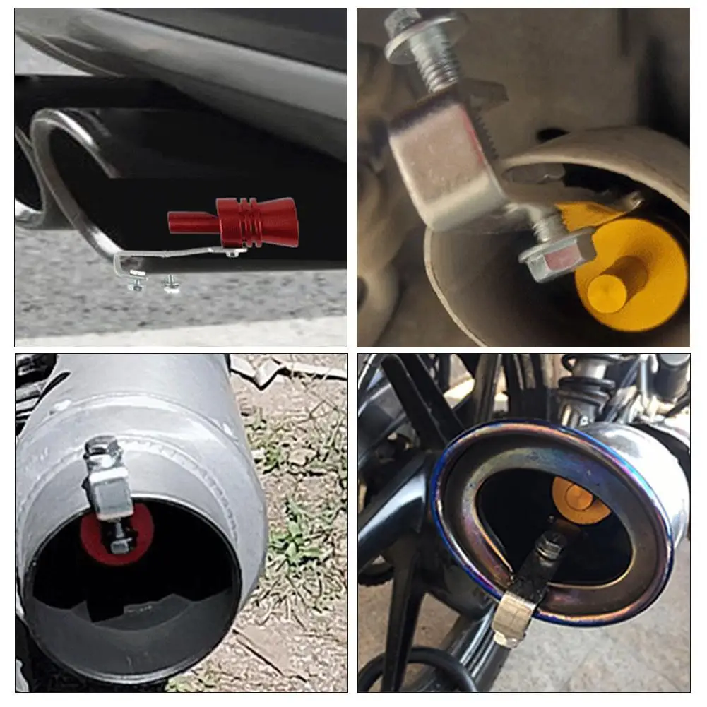Tubo-de-escape-de-motocicleta-para-coche-silbato-Turbo-falso-v-lvula ...