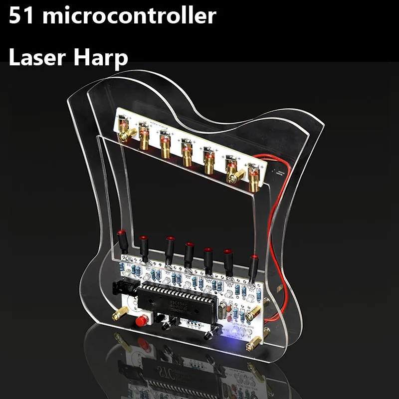 51-Microcontroller-Laser-Electronica-Electronic-Building-Kit-Electronic ...