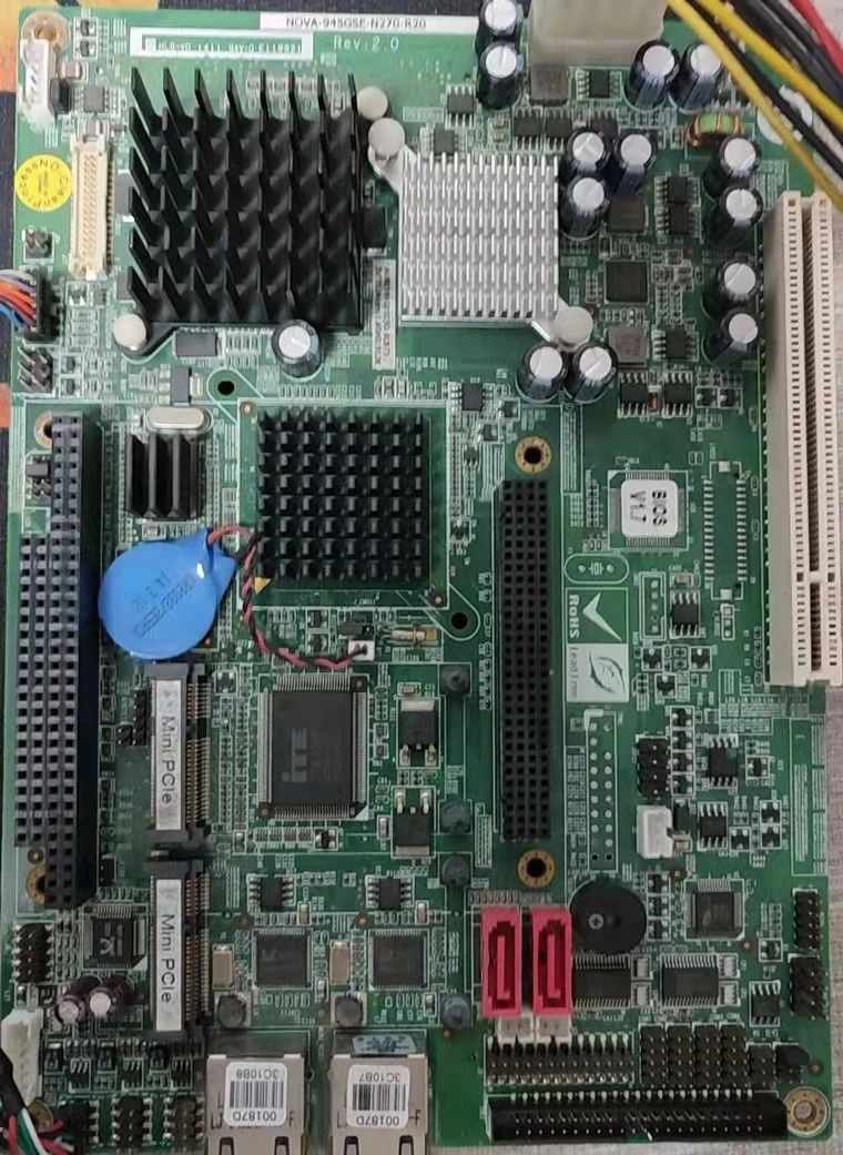 Iei Nova-945gse-n270-r20 Rev:2.0 Industrial Computer Motherboard ...