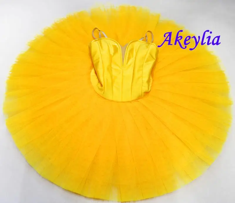 Orange-Professional-Ballet-Tutu-without-decoration-Women-Peformance ...
