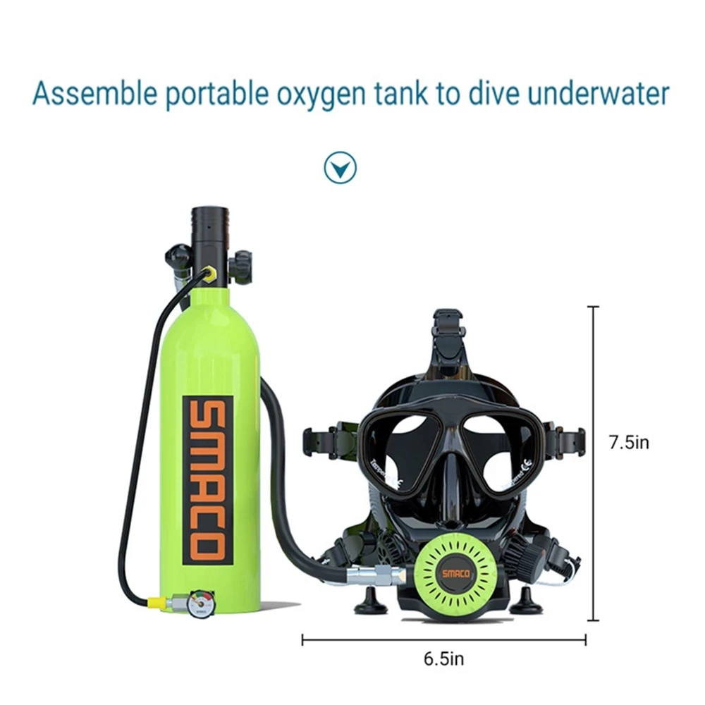 Oxygen Mask And Tank