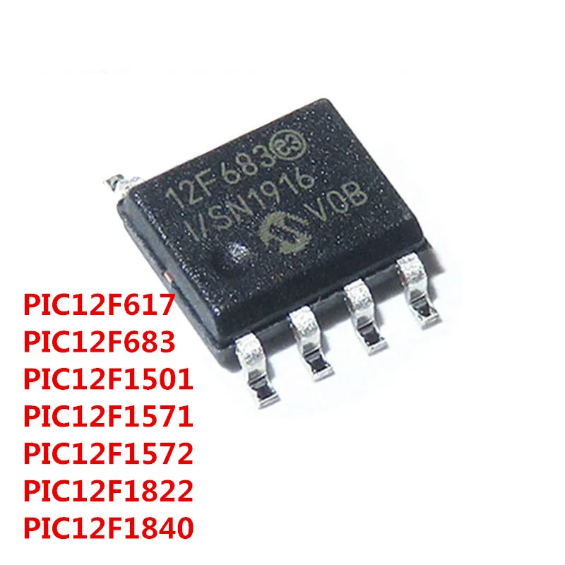 1pcs-new-PIC12F617-I-SN-PIC12F617-PIC12F683-PIC12F1501-PIC12F1571 ...