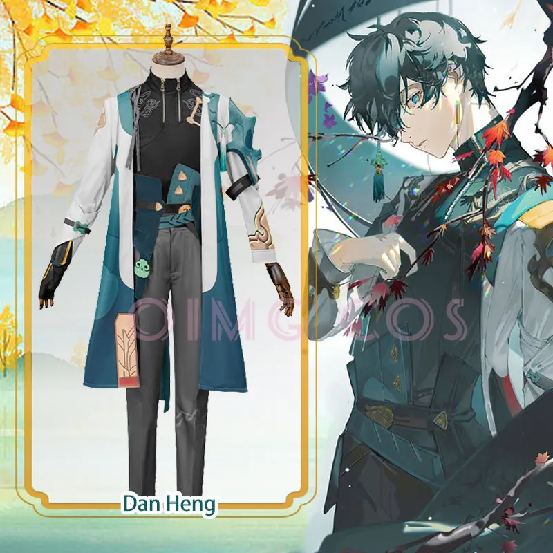 Raiden Heng fantasia cosplay para homens, ferrovia estrela honkai ...