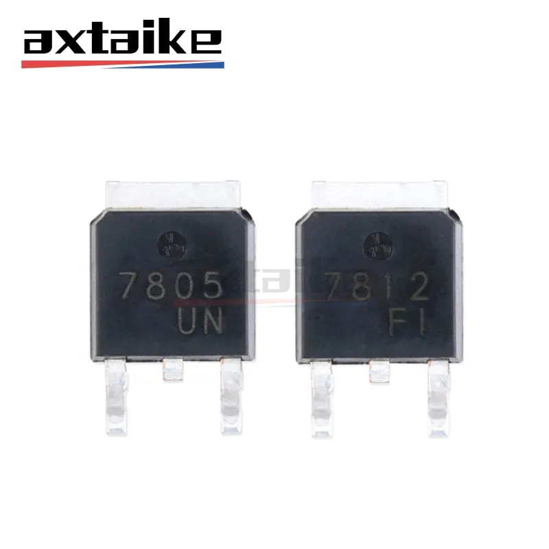 Chip-regulador-de-voltaje-Transistor-SMD-CJ7805-CJ7812-LM7805-LM7812-10 ...