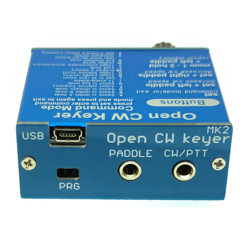 T35C Open CW Keyer MK2 Finished with Aluminum Shell CW Keyer MK2 KIT CW ...