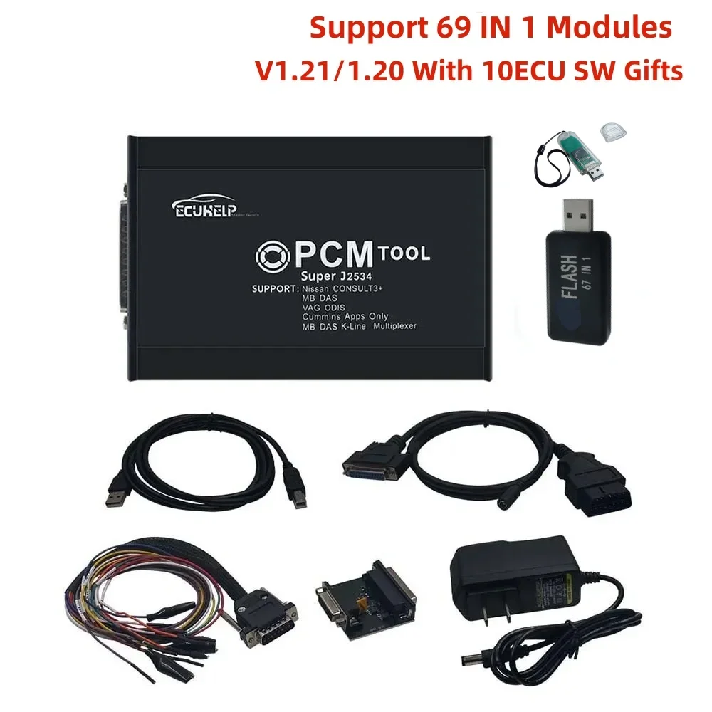 Real-PCMtool-ECU-Programmer-Tool-PCM-Flash-V1-21-com-69-em-1-M-dulos ...