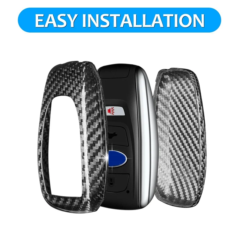 Innovative Dry Carbon Fiber Smart Remote Key Fob Bag For Subaru WRX STI ...