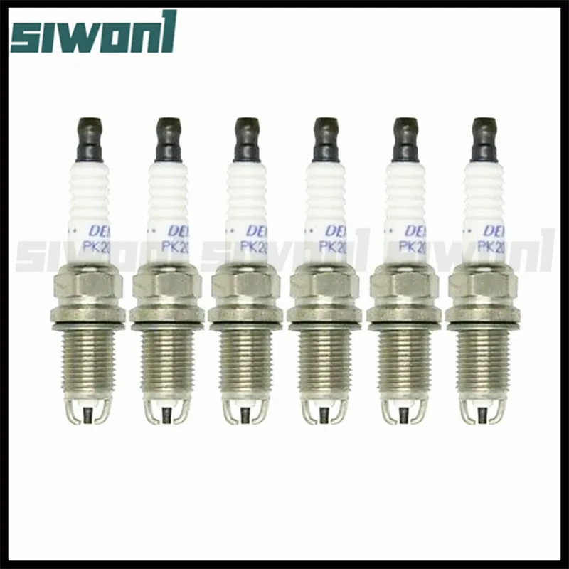 6pcs/lot Platinum Spark Plug 9091901194 PK20TR11 For Toyota Avensis ...