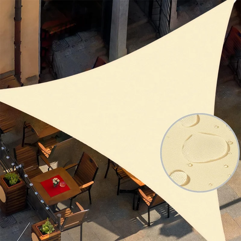 3x3x3-3x4x5M-Waterproof-Sun-Shade-Sail-Outdoor-Triangle-Canopy-Shade ...