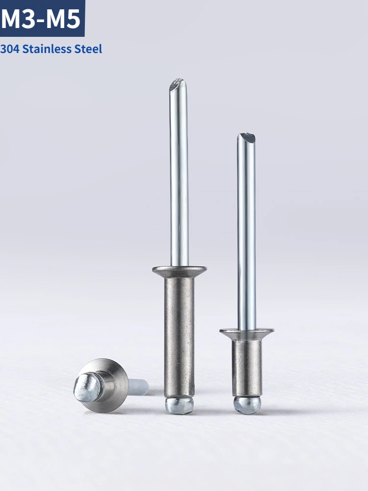 M3-m5 304 Stainless Steel Core Rivet Countersunk Head Aluminum Pull ...
