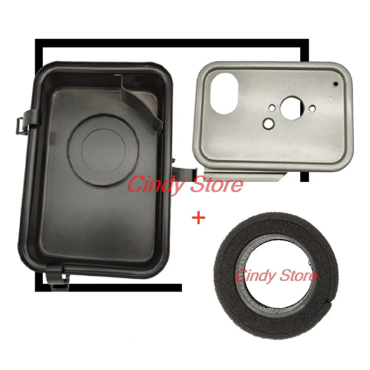 Air filter assembly for Robin Subaru EH09 EH12 EH12-2D EH12-2B MIKASA ...